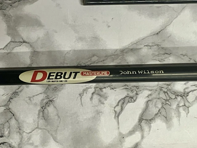 VINTAGE/RETRO JOHN WILSON Masterline Debut fishing rod. 12ft Match DM ...