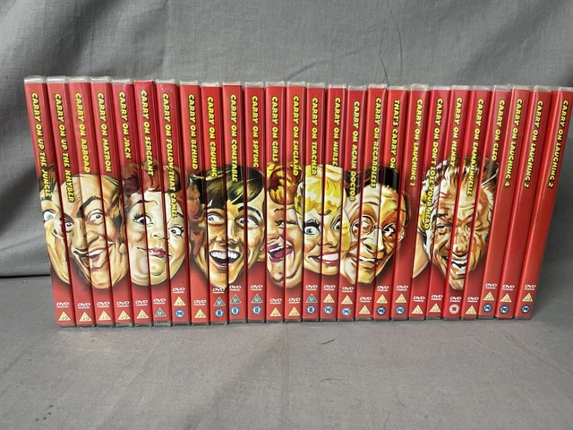 CARRY ON FILM DeAgostini 26 X DVD Collection Region 2 EUR 58,50 ...
