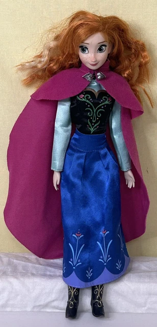 DISNEY STORE FROZEN 12'' Inch Anna Classic Doll £9.99 - PicClick UK