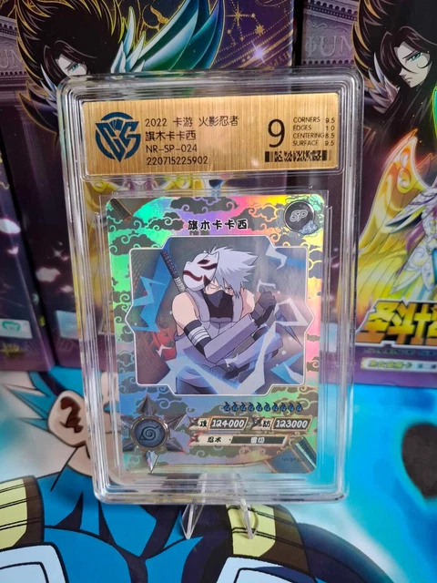 CARTE NARUTO KAYOU âge Hatake Kakashi SP 024 Grade 9 ccg EUR 19,90 ...
