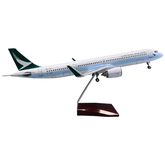 EXTRA LARGE CATHAY Pacific Airbus A321 NEO Aircraft Model Plane Toy ...