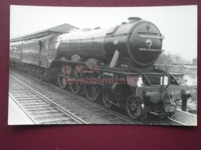PHOTO LNER Gnr Gresley A1 4-6-2 4472 Flying Scotsman £3.00 - PicClick UK