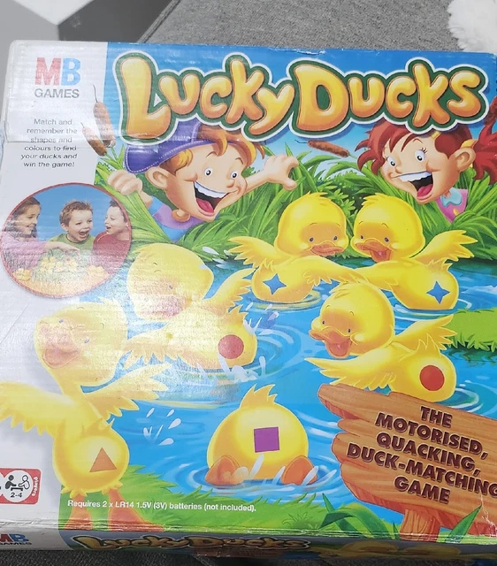 MB GAMES - Lucky Ducks Motorised Quacking Duck Matching Game - 3+ years ...