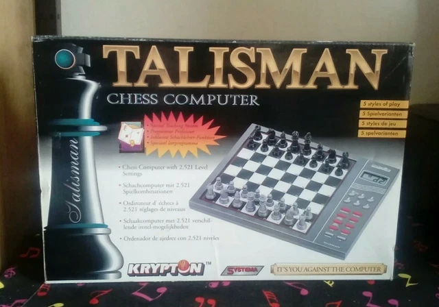 TALISMAN CHESS SENSORY Computer Systema Krypton - READ DESCRIPTION £9.99 - PicClick UK