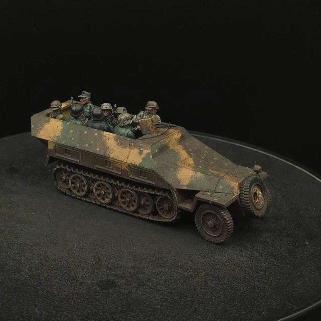 WELL PAINTED 28MM WW2 Bolt Action German Sdkfz 251 Halftrack Warlord ...