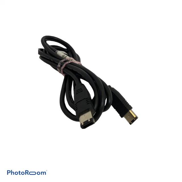 4' KABEL E74020-C AWM Style 20276 80C 30V VW-1 Deran IEEE 1394 Serial ...