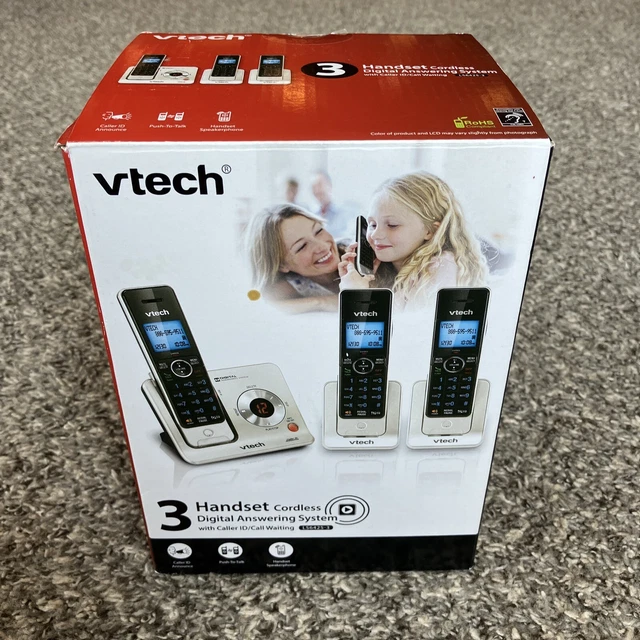 TELÉFONO INALÁMBRICO EXPANDIBLE VTech 3 con sistema de respuesta e ...