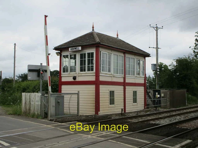 PHOTO 6X4 ASHWELL signalbox Midland Railway design of 1912. Planned ...