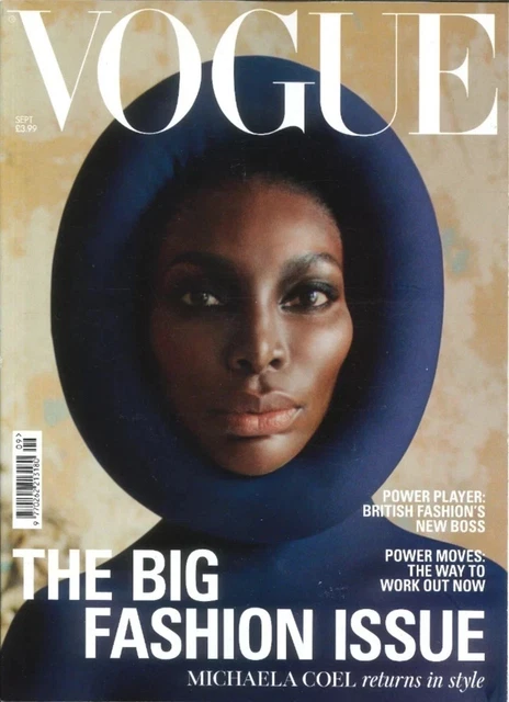 VOGUE REVUE: MICHAELA Coel , le Grand Mode Question, Alicia Vikander ...