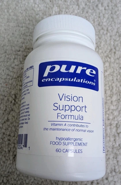 PURE ENCAPSULATIONS - Vision Support Formula 60 Capsules - Brand New £ ...
