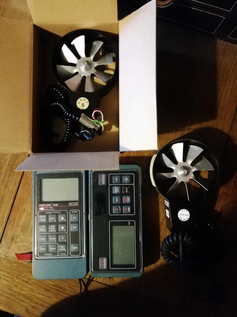 AIRFLOW VANE ANEMOMETER Faulty Spares HVAC £20.00 - PicClick UK