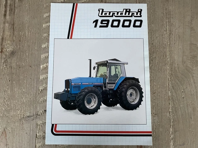 ORIGINAL PROSPEKT LANDINI 19000 Traktor tracteur brochure tractor EUR ...