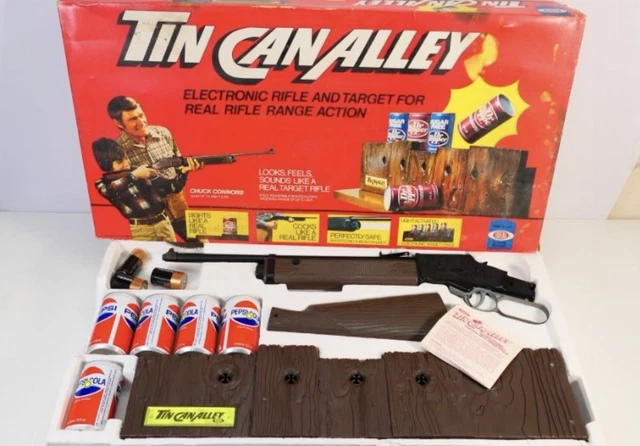 RARE TIN Can Alley Game by Ideal ( 1976 ) FULLY WORKING £177.48 ...