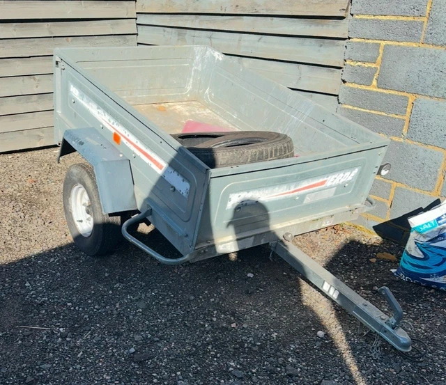 ERDE 142 CAR Trailer, Tipper Trailer, Small Car Trailer £193.10 ...