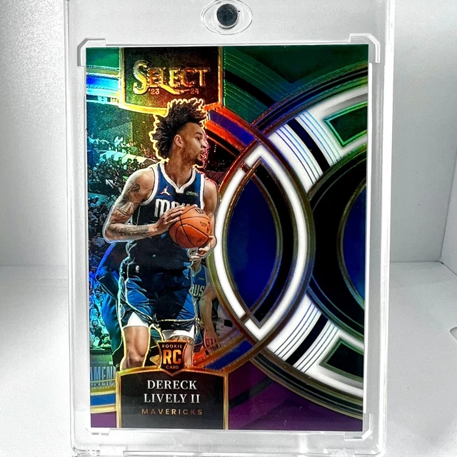 DEREK LIVELY II SP RC 2023-24 Select PREMIER niveau vert blanc violet ...