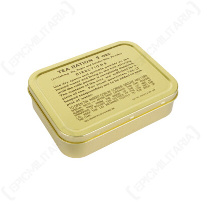 REPRO WW2 BRITISH Tea Ration Tin Reenactment Prop Vintage £21.45 ...