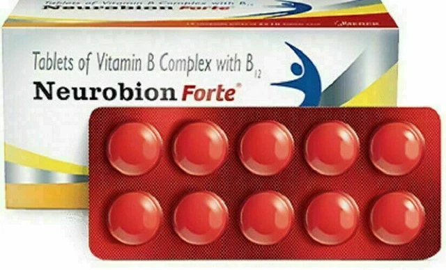 NEUROBION FORTE (1500 Tablets) Vitamin b Complex with all vitamin b USA ...