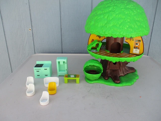 1975 VINTAGE KENNER General Mills Tree Tots Family Tree House Play Set ...