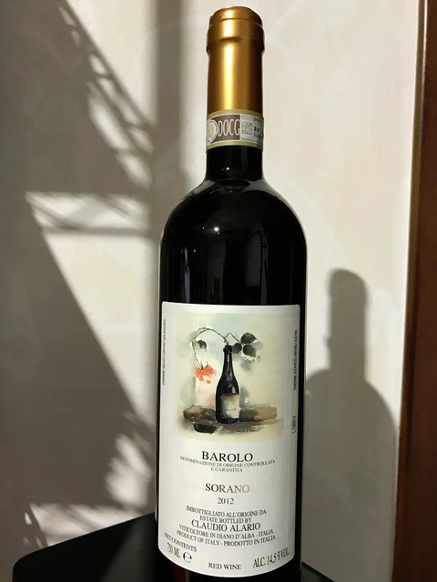 BAROLO CLAUDIO ALARIO sorano 2012 EUR 60,00 - PicClick FR