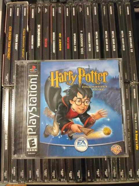HARRY POTTER PHILOSOPHERS Stone PlayStation 1 PS1 disc, case and manual ...