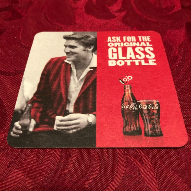 BREWERIANA - COCA-COLA Company - The Icons - Elvis Presley - Beer Mat ...