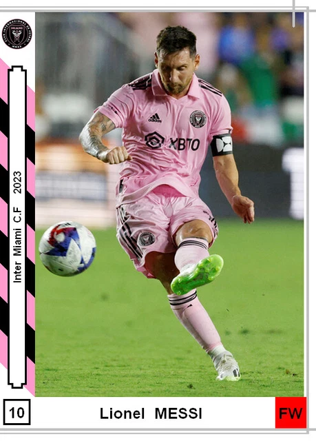 LIONEL MESSI Inter Miami - 2023 - cards no panini (1) EUR 4,27 ...