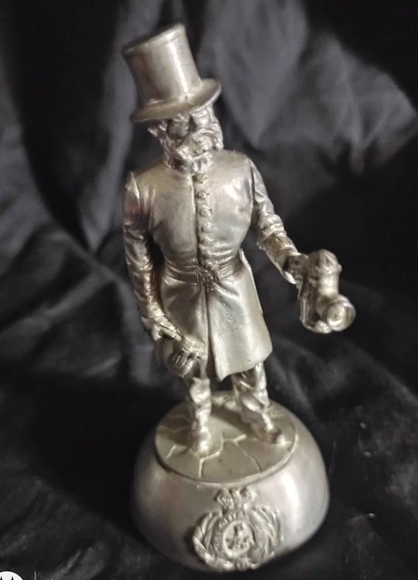 CHARLES STADDEN VICTORIAN Metropolitan Police Collectable Pewter Figure ...