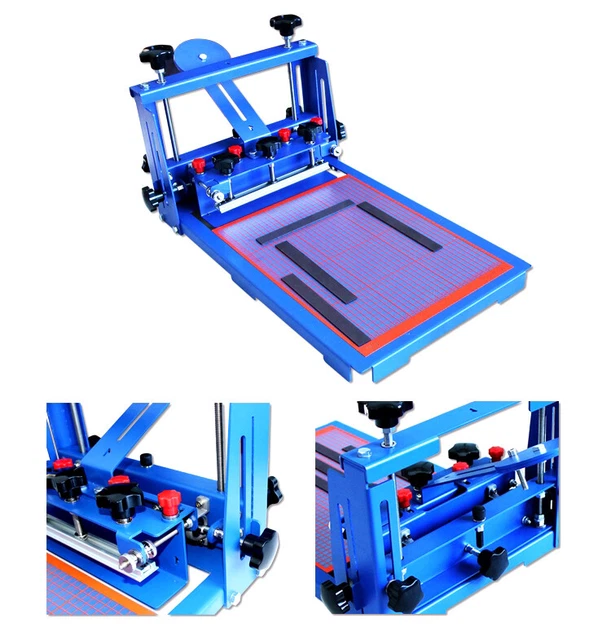 Screen Printing Press With Micro Registration