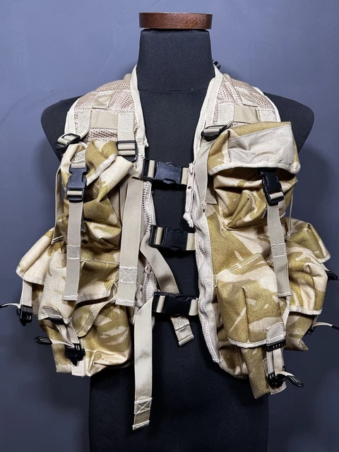 BRITISH ARMY SURPLUS Issue Desert Ddpm General Purpose Ops Gp Cot Vest ...