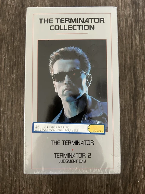 THE TERMINATOR COLLECTION - VHS Tapes 1995 - 2 Tape Set - Sci-fi Movie ...