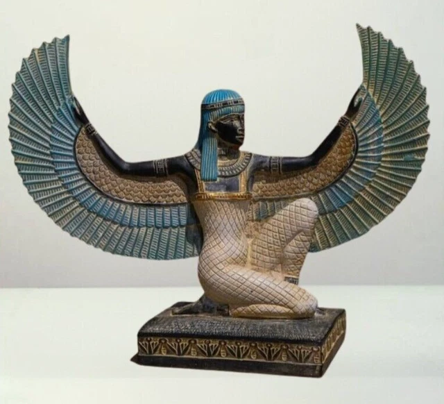 RARE ANCIENT EGYPTIAN Antiquities Egyptian Goddess isis Rare statue ...
