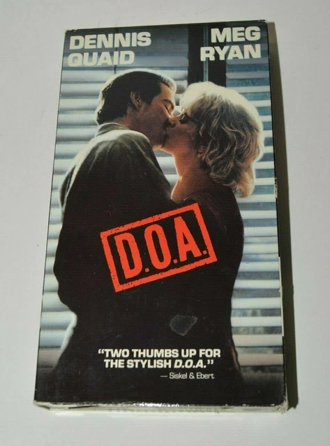 D.O.A. (VHS, 1988) Dennis Quaid, Meg Ryan £3.53 - PicClick UK