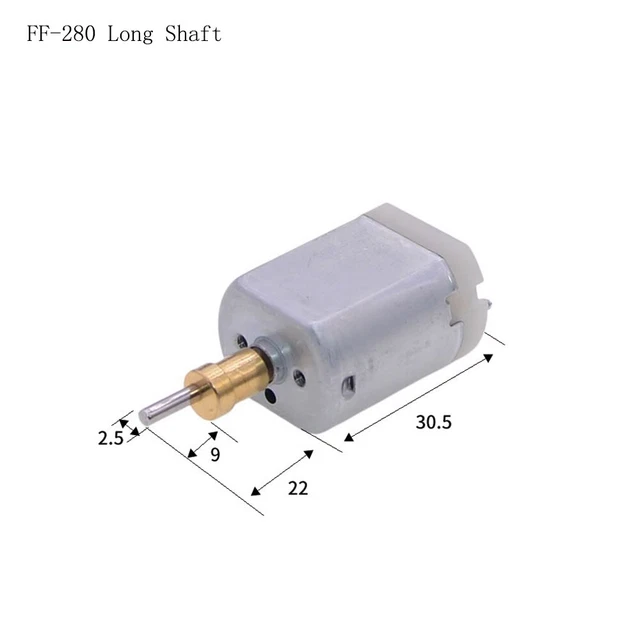 NEW 2.4V 3.7V FF-270 FF-280 Micro DC Motor 5000/8000 RPM DC Small Motor ...