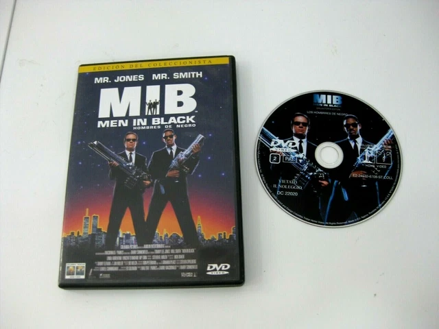 MIB MEN IN Black Dvd Will Smith Tommy Lee Jones EUR 5,00 - PicClick FR