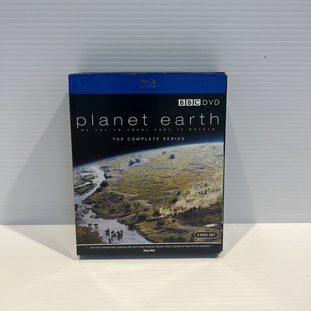 PLANET EARTH BBC The Complete Series Blu-Ray DVD (5 Discs) David ...