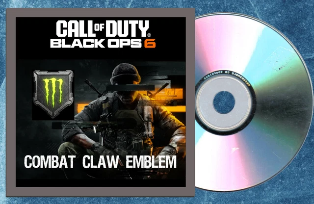 BLACK OPS 6 Call of Duty Exclusive Combat Claw Emblem Murphy £34.99 ...