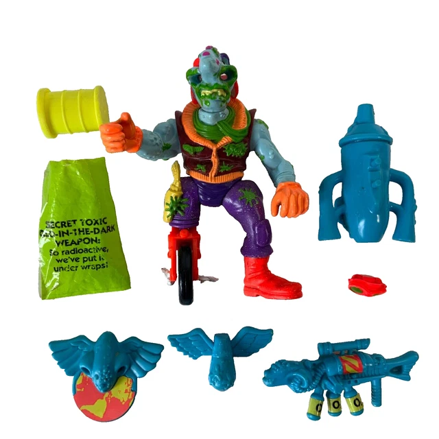 VINTAGE 1991 PLAYMATES Toxic Crusader Figure Nozone + Accessories £36. ...
