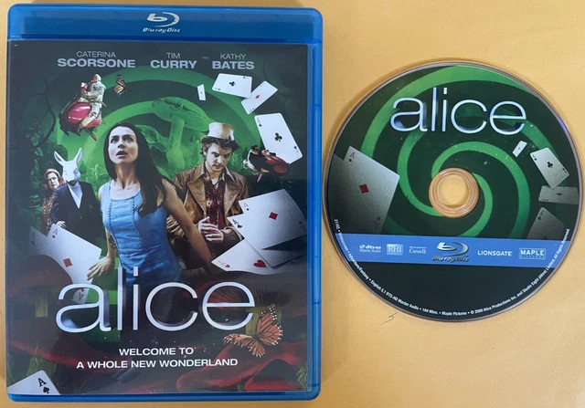ALICE (2009/2010) BLU-RAY TV MiniSeries Tim Curry Kathy Bates MINT Fast ...