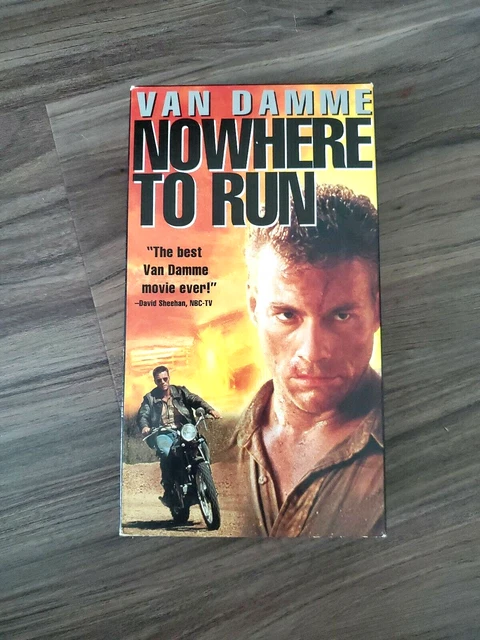 NOWHERE TO RUN (VHS Tape, 1993) Jean-Claude Van Damme $7.16 - PicClick CA