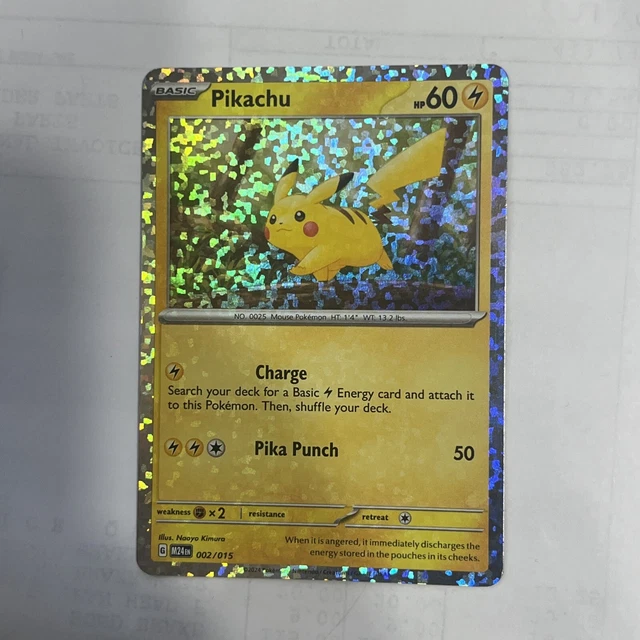 PIKACHU NEW 2025 McDonalds Happy Meal Holo Pokémon Dragon Discovery Card 002/015 £11.65 ...
