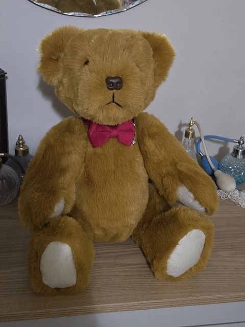 NEW !HANDMADE BEAR By Tedward Bears Luxury Bear Fully Jointed £20.00 - PicClick UK