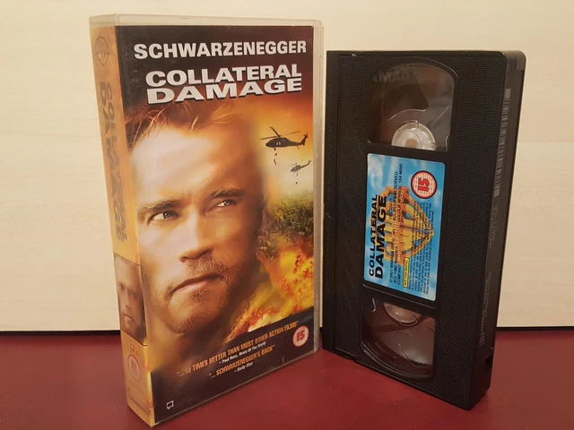 COLLATERAL DAMAGE - Arnold Schwarzenegger - PAL VHS Video Tape (T6) £1.99 - PicClick UK