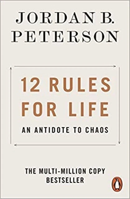 12 RULES FOR Life An Antidote To Chaos English Paperback Z363 g188 £45. ...