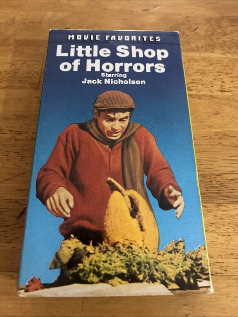 LITTLE SHOP OF Horrors (VHS 1961) Jack Nicholson Movie Favorites £9.03 ...