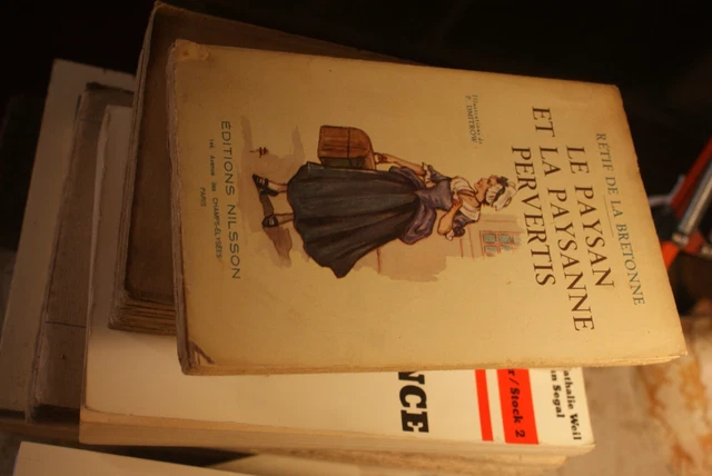 LE PAYSAN ET la paysanne pervertis, Rétif de la Bretonne, ill P Dmitrow, Nilsson EUR 8,00 ...