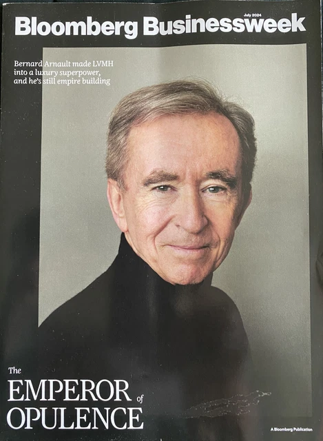 BLOOMBERT BUSINESSWEEK MAGAZINE - July 2024 - The Emperor Of Opulence £ ...