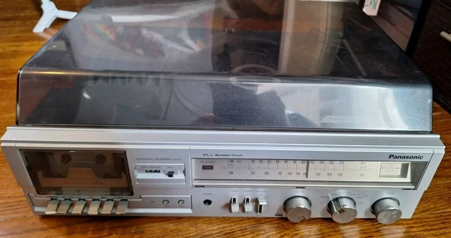 VINTAGE PANASONIC AM/FM Model SE-1510 Multiplex Record Player Stereo ...