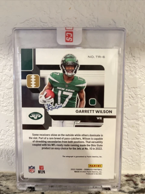 GARRETT WILSON DONRUSS The Rookies Auto /49 Rookie Card RC New York ...