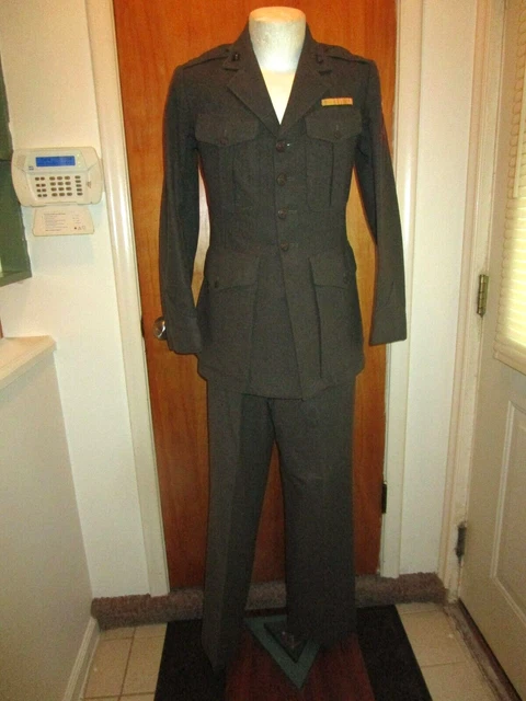 WW2, 1942, USMC, US Marines Dress Service Uniform, 2nd Marine Division ...