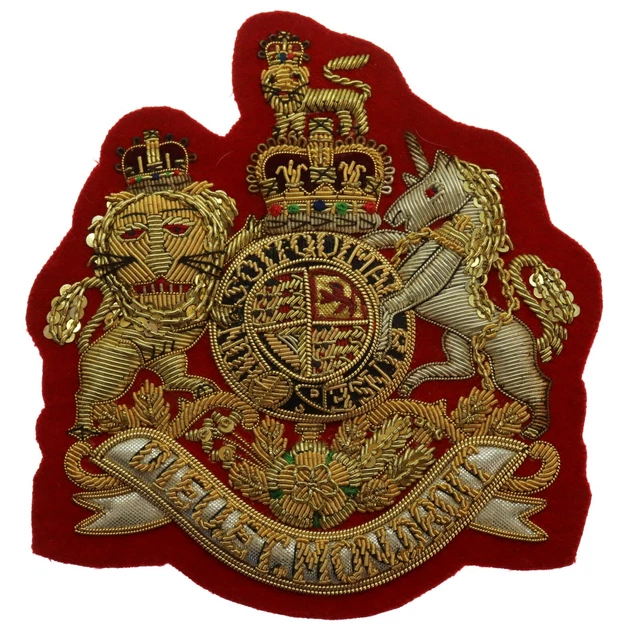 BRITISH ARMY GUARDS Regiment Sergeant Major RSM Bullion Arm Badge #20 £ ...